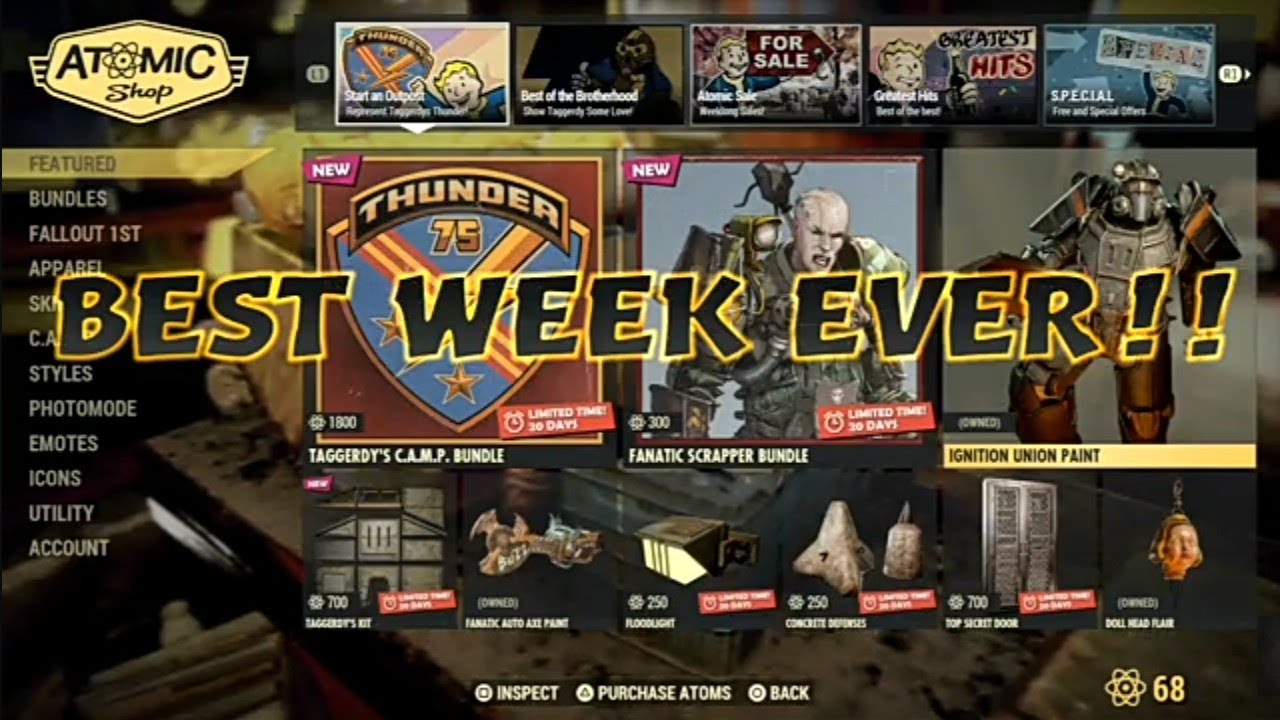 Atom shop Update: 1 (23-30) - YouTube