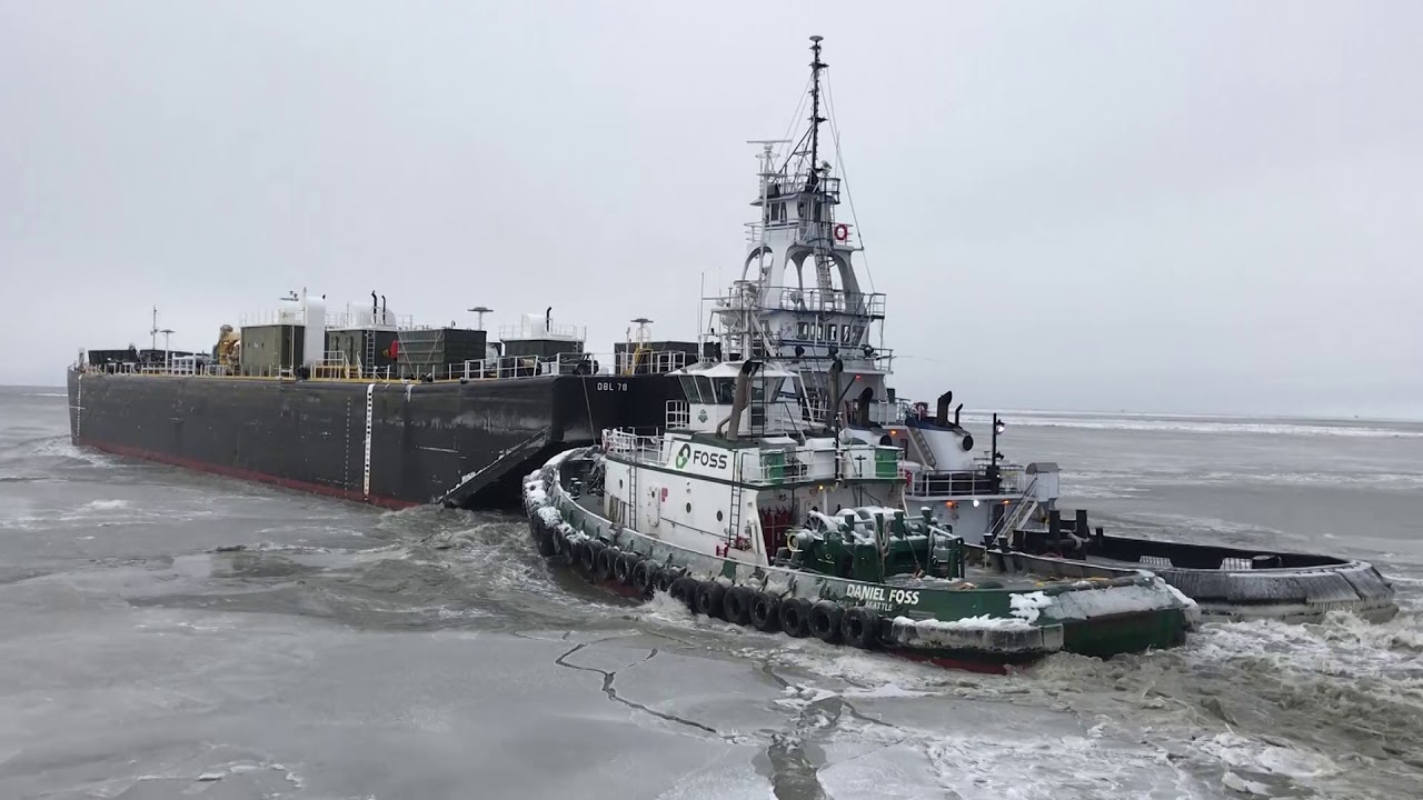 Cook Inlet Tug and Barge - Helly Johnson - YouTube