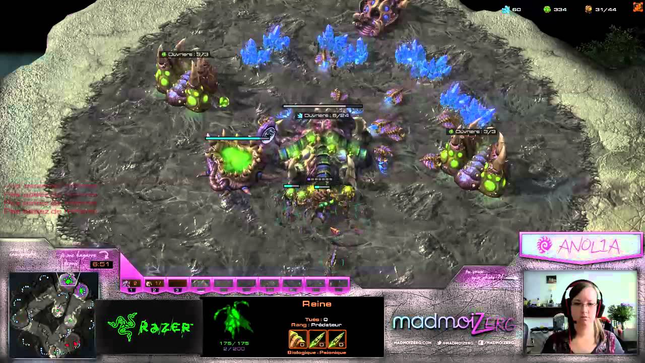 Anolia Ladder (30/08/14) - Zerg Gold - 1 / 2 - YouTube