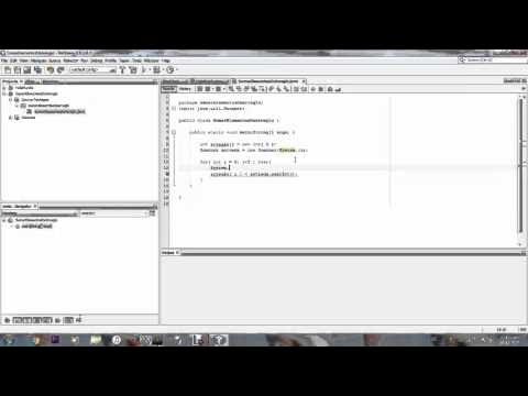 Tutorial Java #3 Sumar Elementos de un Arreglo - YouTube