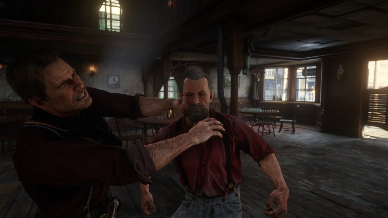 Brawl and Stealth Combat | Red Dead Redemption 2 - YouTube