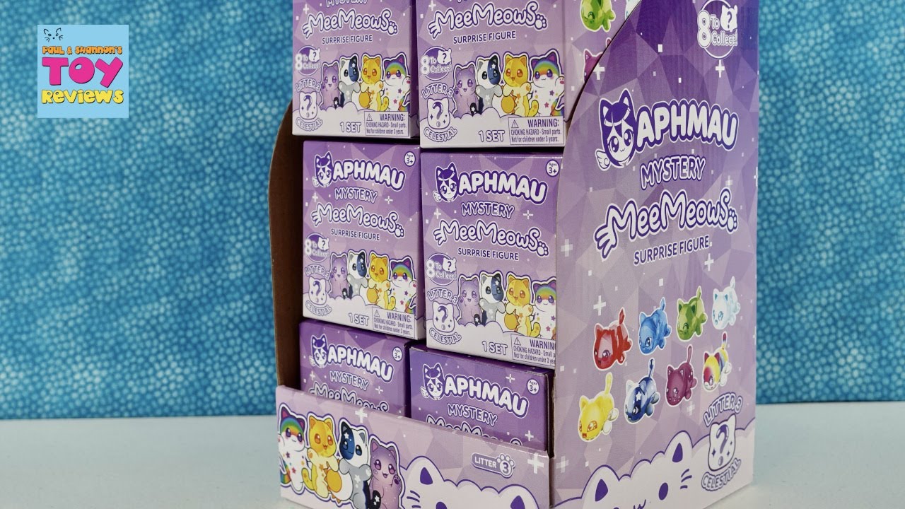 Aphmau MeeMeows Litter 3 Celestial Surprise Figure Unboxing ...