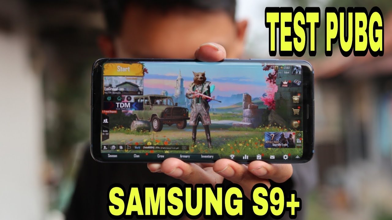 REVIEW SAMSUNG S9+ PUBG MOBILE - YouTube