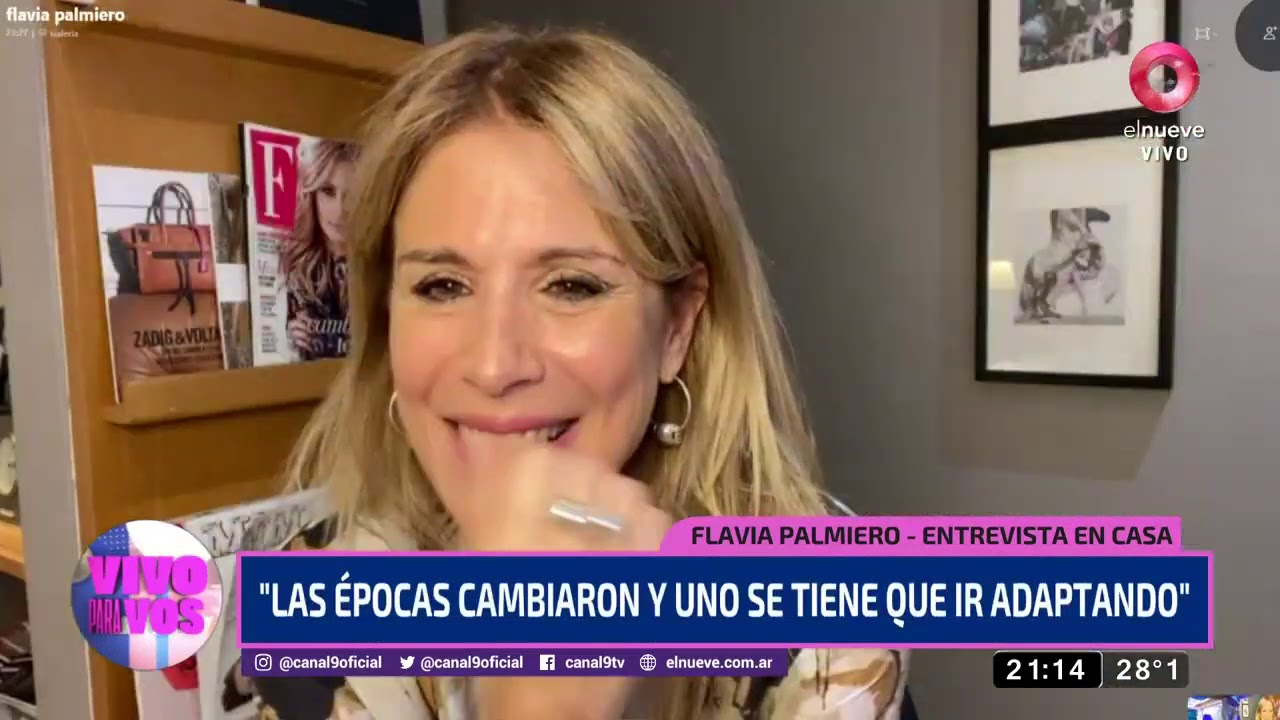 Flavia Palmiero, ícono de los programas infantiles - YouTube