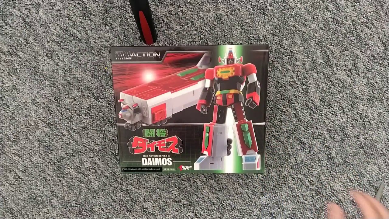 Action Toys 03: Mini Action DAIMOS unboxing - YouTube