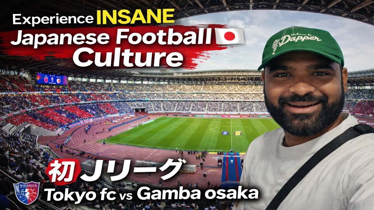 Experience INSANE Japanese Football Culture | 初 Jリーグ - YouTube