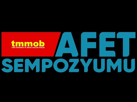 TMMOB AFET SEMPOZYUMU 2. GÜN