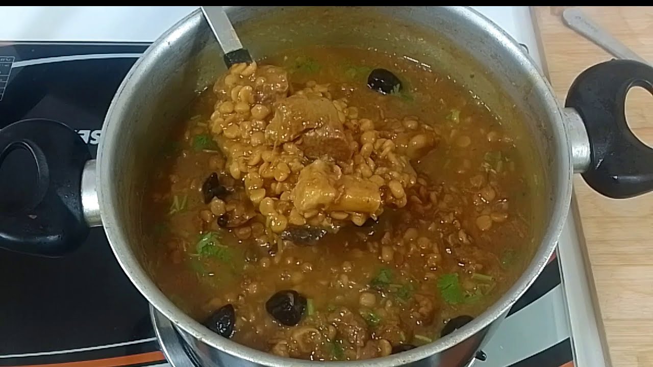 Bhuna dal gosh | Dal gosh | Mutton dal recipe. - YouTube