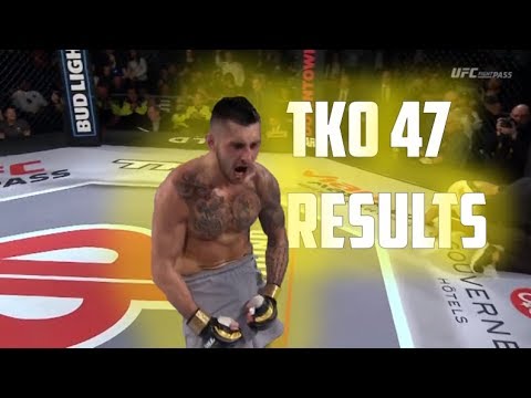 TKO 47 FULL RESULTS! WHAT A GREAT NIGHT OF FIGHTS!!! - YouTube