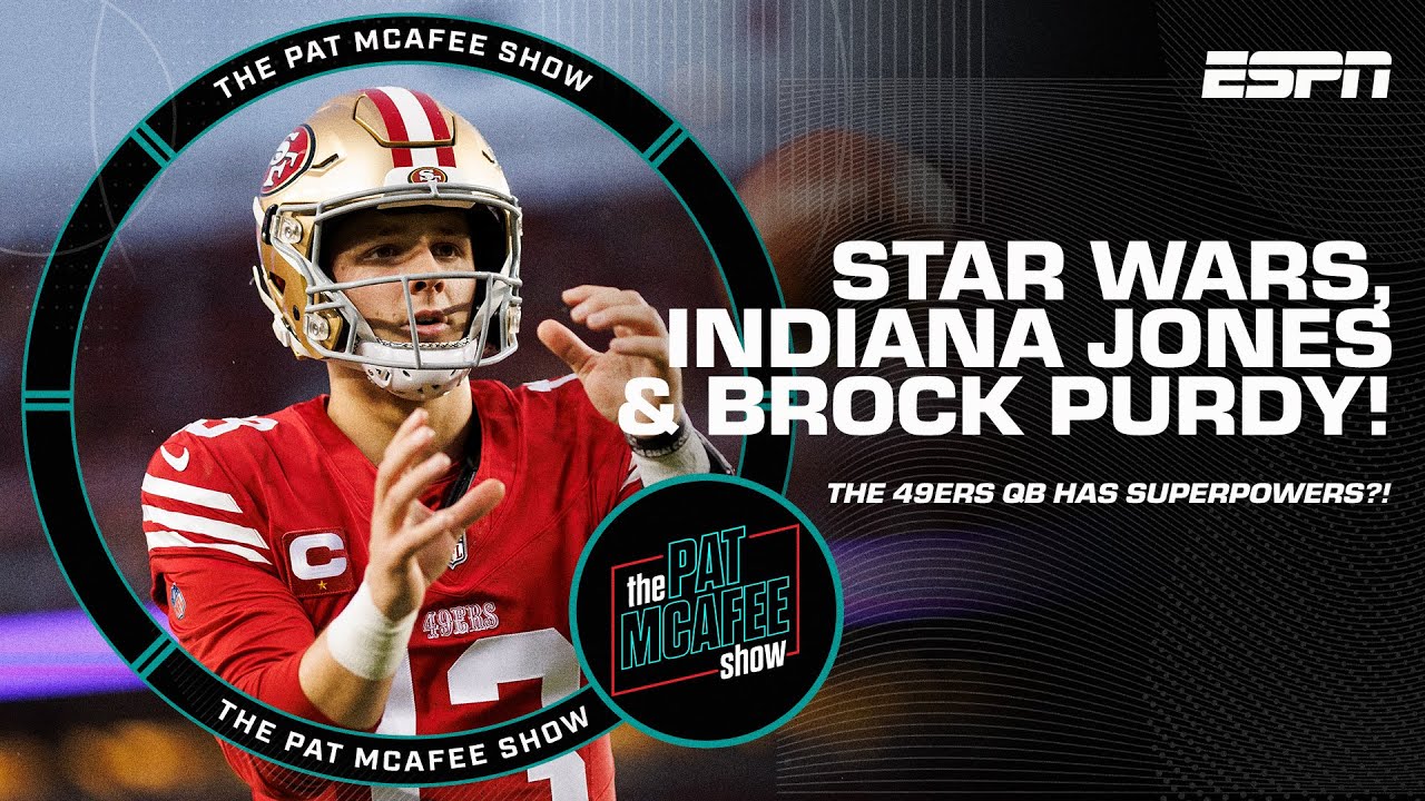 STAR WARS, INDIANA JONES & Brock Purdy?! The 49ers QB has SUPERPOWERS 🦸 ...