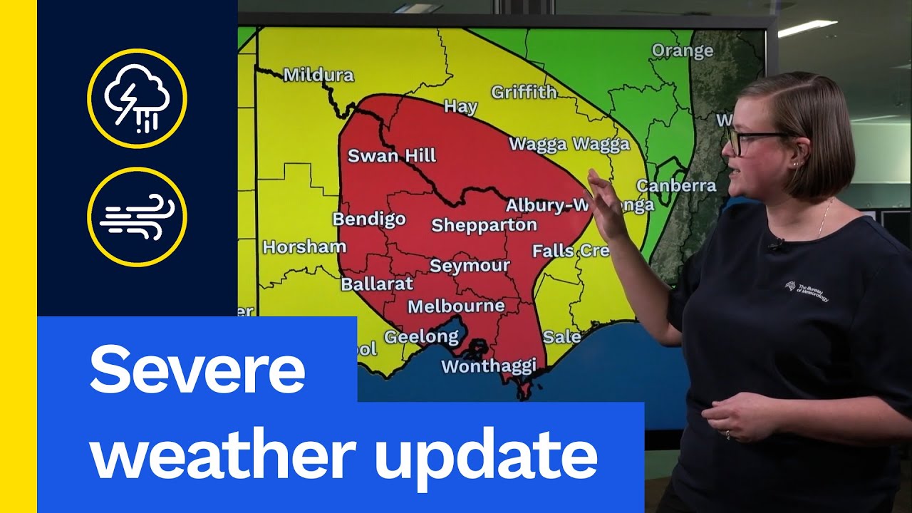 Severe Weather Update 25 August 2024: Severe thunderstorms for ...