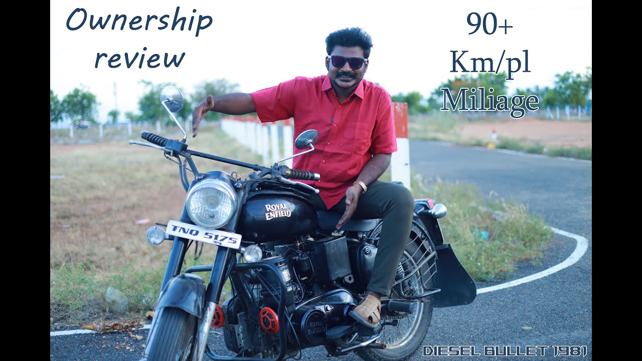 Royal Enfield Diesel Bullet 1981 - YouTube