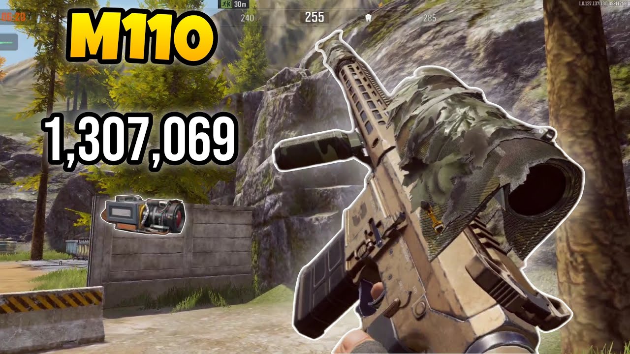 Playing with M110 in Valley | Arena breakout - YouTube