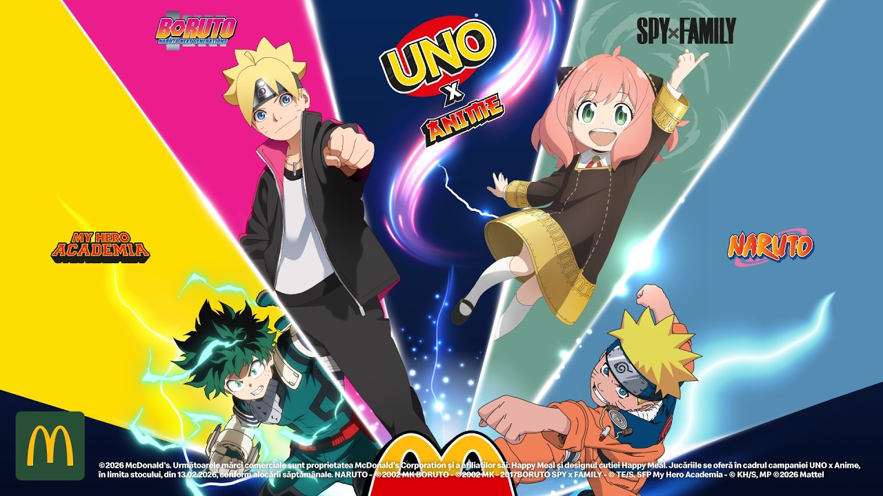 Happy Meal & UNO x Anime - YouTube
