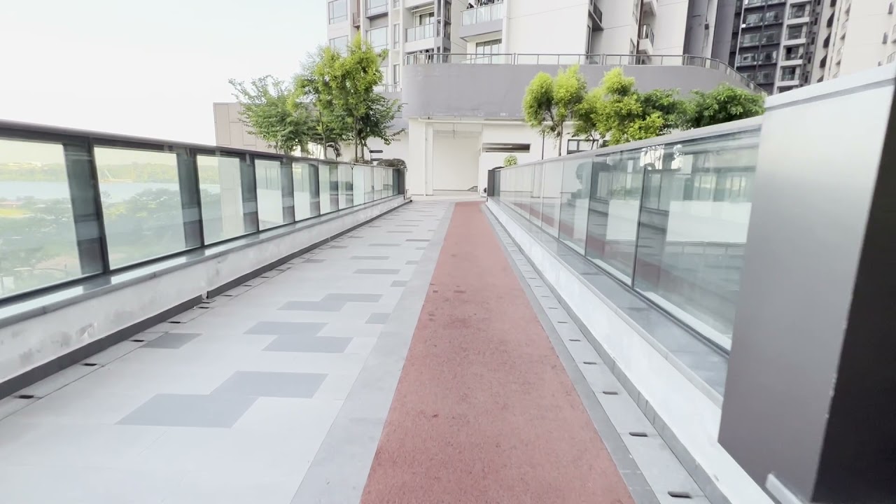 Beautiful Private Jogging Track - YouTube