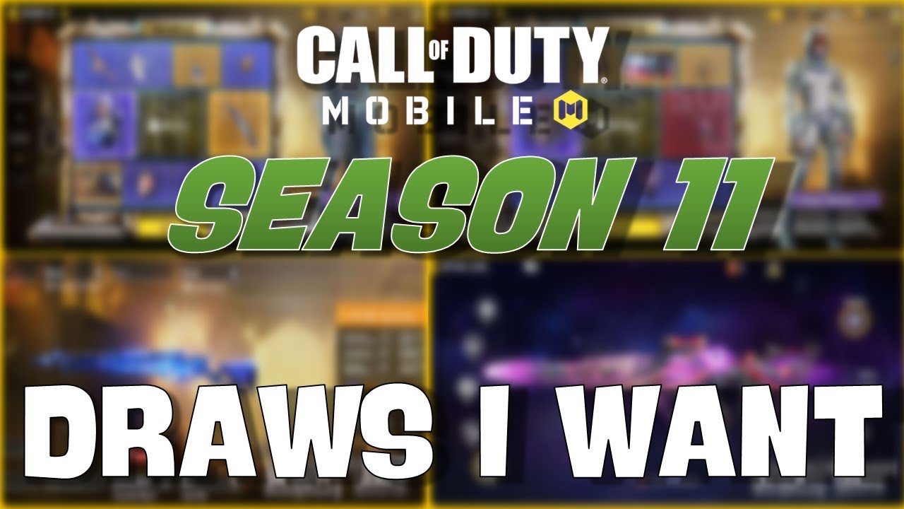 COD Mobile SEASON 11 DRAWS I'M TARGETING - YouTube