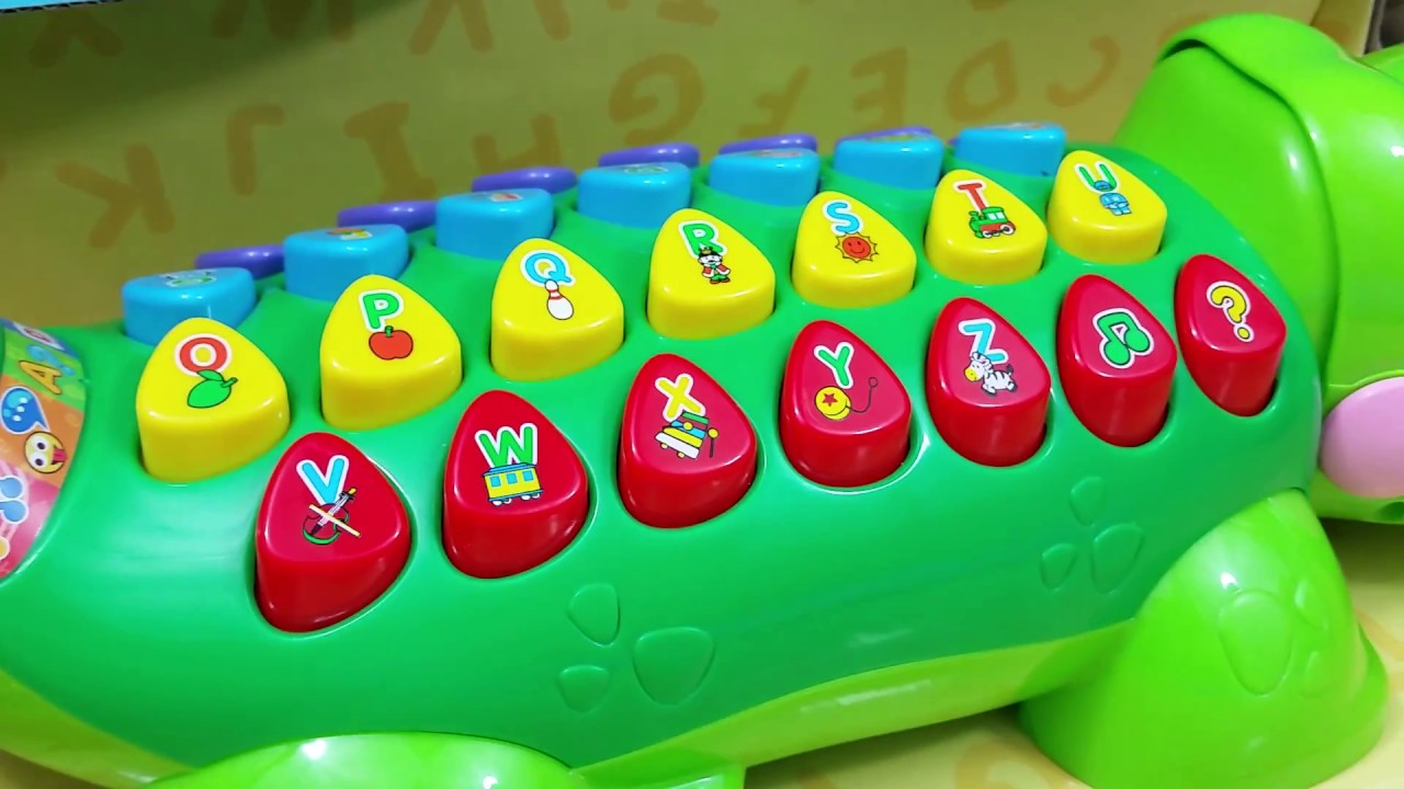 Vtech piano play crocodile - YouTube