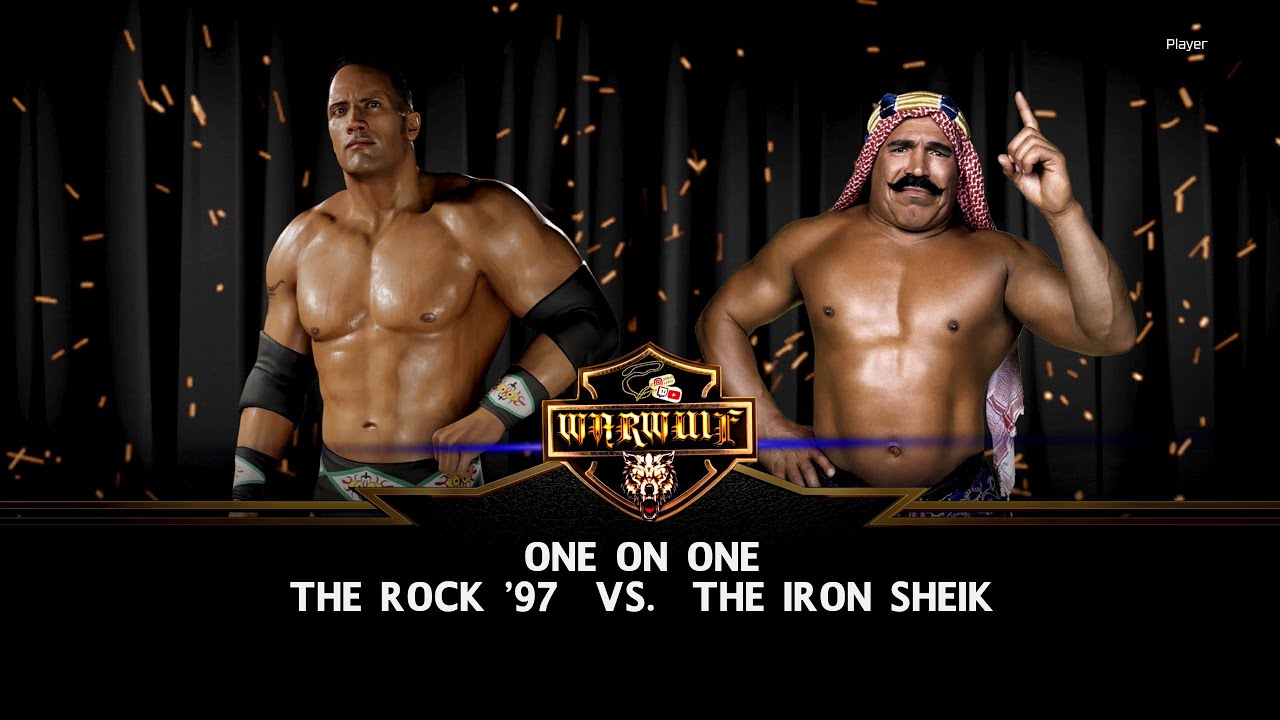 WWE 2K25 - Dream Sim Match: "Nation of Domination" The Rock VS The Iron ...