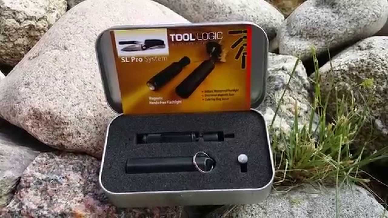 Tool Logic Hands-Free Magnetic LED Flashlight KSLP1-T - video demo ...