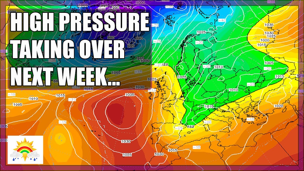 Ten Day Forecast: High Pressure Taking Over Next Week? - YouTube