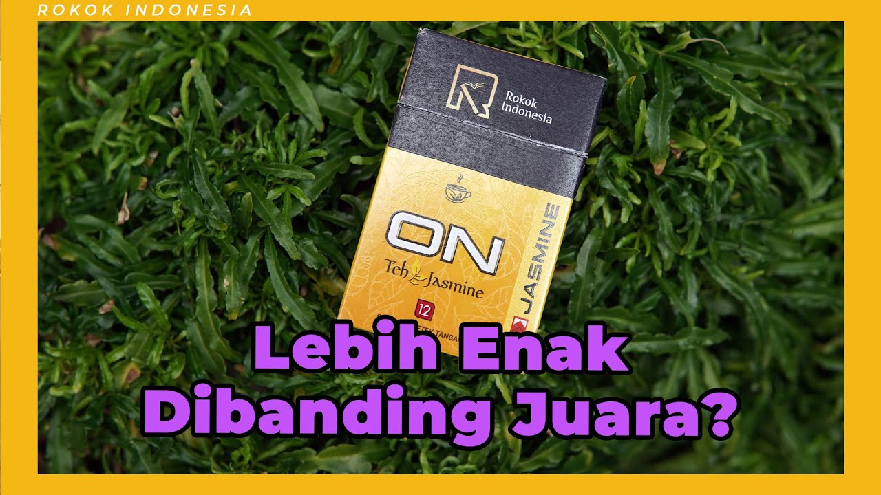 REVIEW ROKOK ON TEH JUSMINE | ROKOK INDONESIA - YouTube