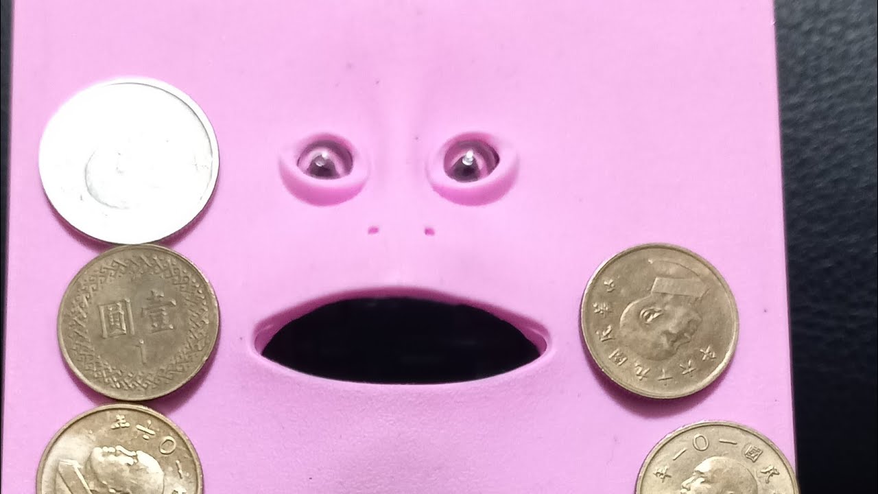 PART 50 #TRENDING PINK FACE COIN BANK - YouTube