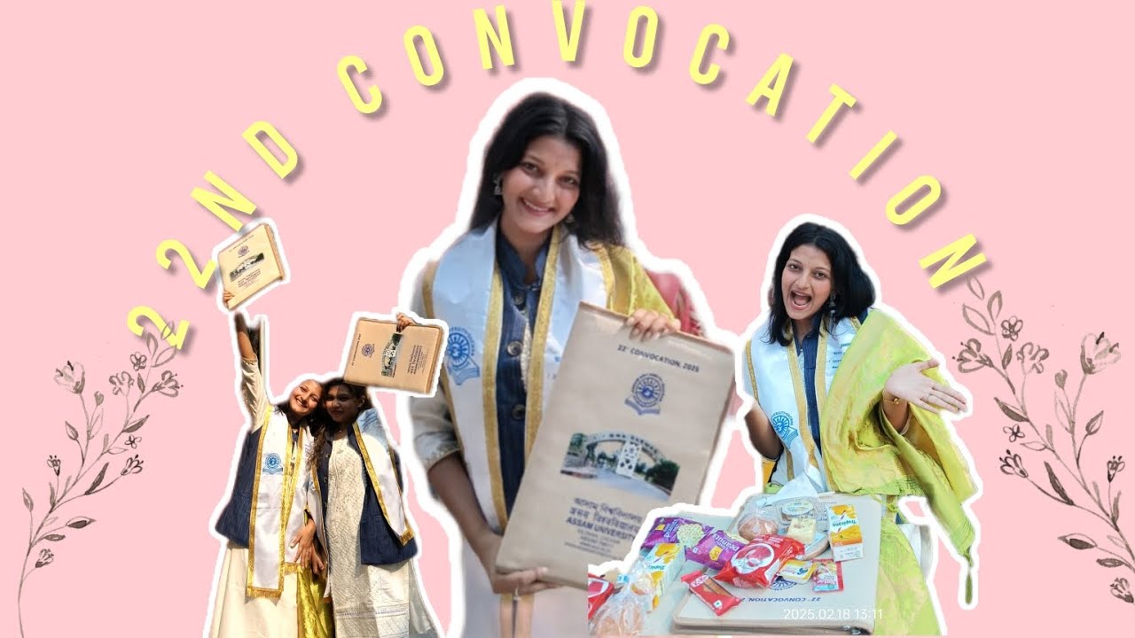 Convocation day 🎓|| ASSAM UNIVERSITY SILCHAR|| - YouTube