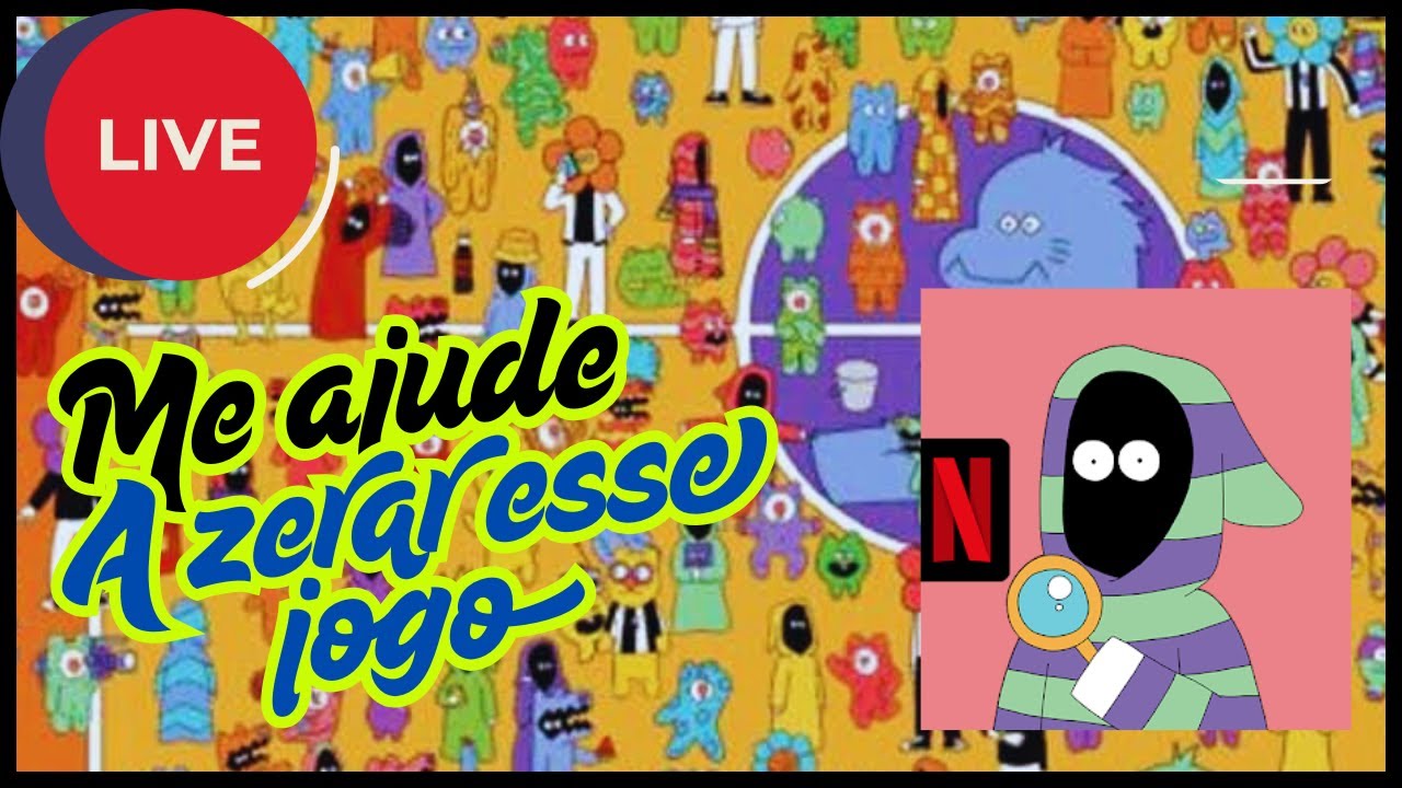 Você consegue achar? Jogo da Netflix Krispee Street LIVE - YouTube
