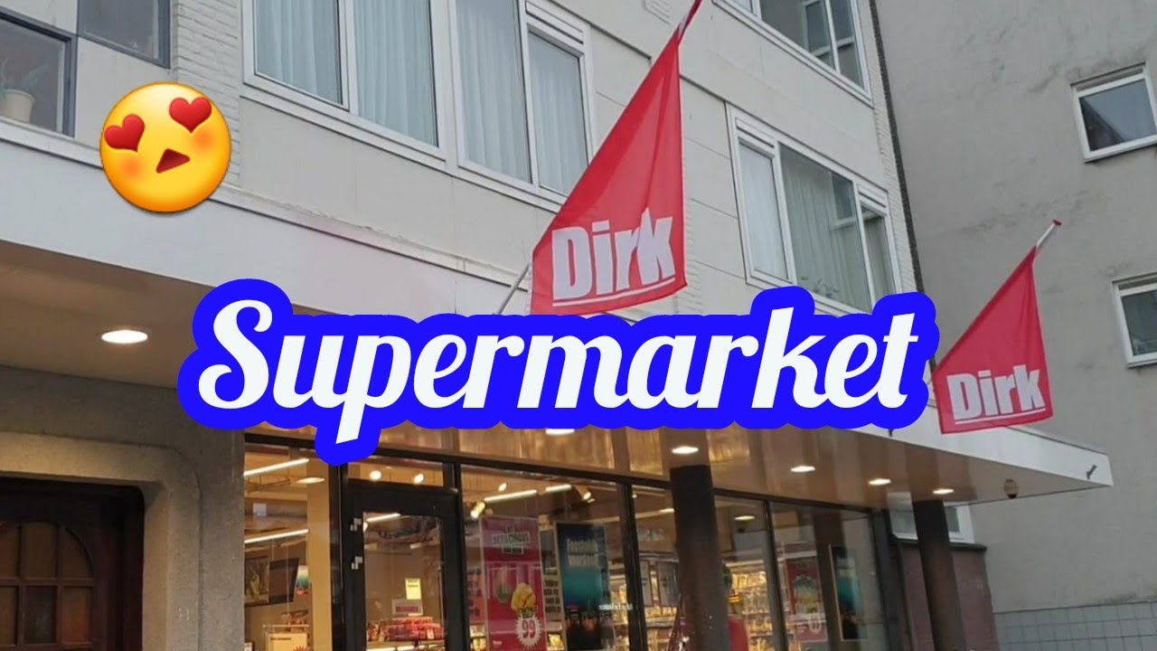 Rotterdam Dirk Van den Broek Supermarket Walkthroug Vlog | Dutch ...