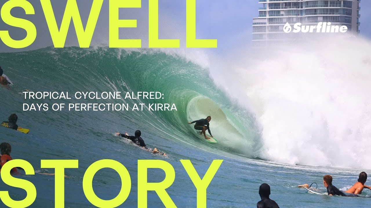 TC Alfred Perfection at Kirra! Biggest Swell in Years Slams Gold Coast - YouTube