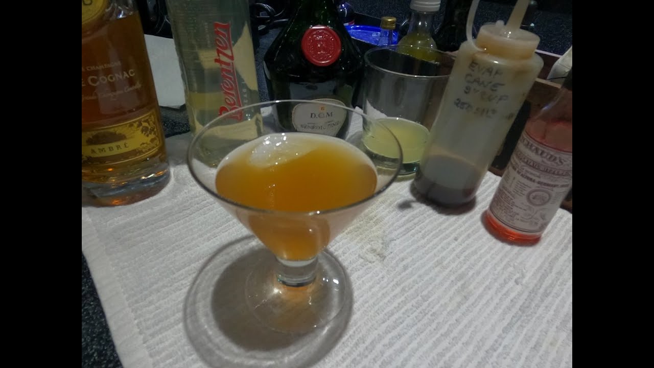 LITTLE MISS ANNABELLE cocktail (cognac-pear beauty) - YouTube
