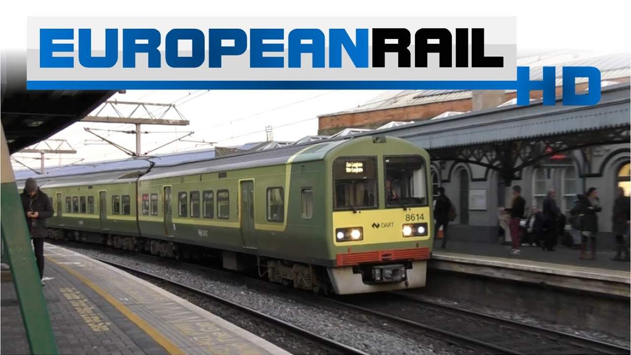Iarnród Éireann Irish Rail DART 8500 EMU 8513 arrives at Connolly with ...