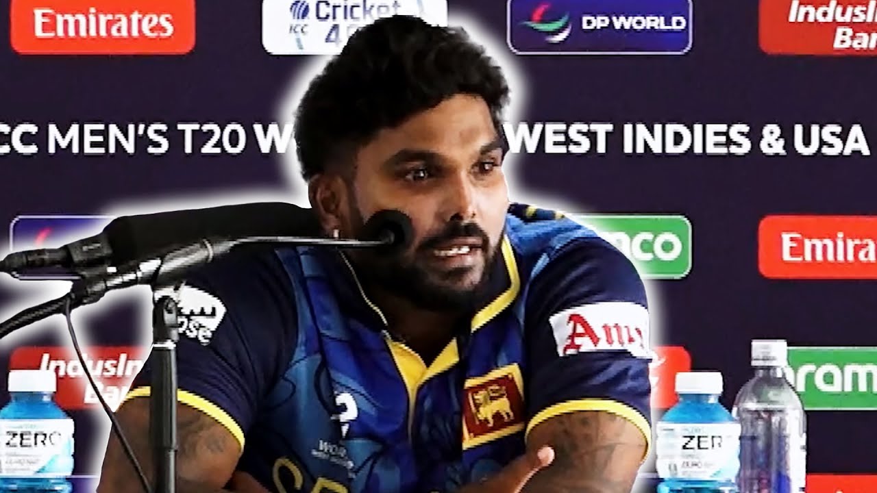 Wanidu Hasaranga (Sri Lanka) post-match press conference | Sri Lanka v ...