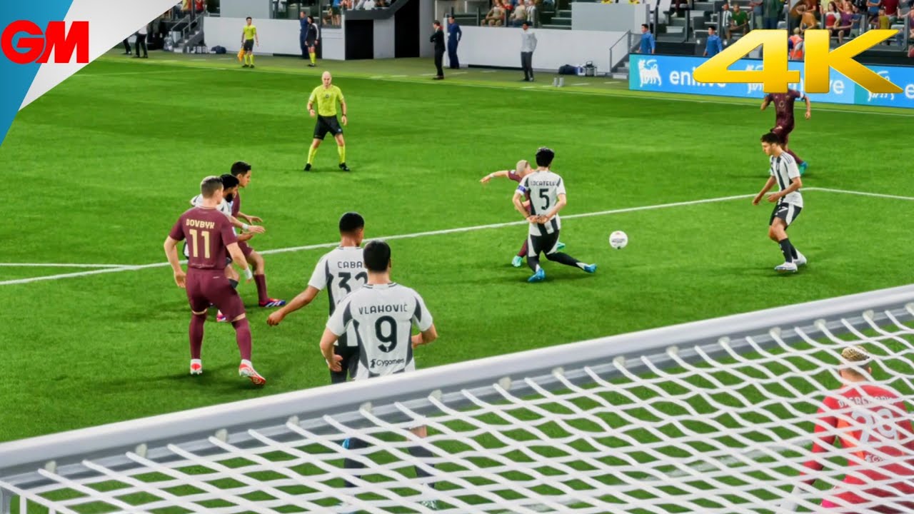 EA SPORTS FC 25 - Juventus VS As Roma 4K60FPS | PS5 - YouTube