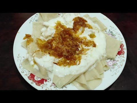 Azerbaijani meatless manti recipe | Yarpaq xəngəli necə hazırlanır? Xengel resepti | Hangel tarifi