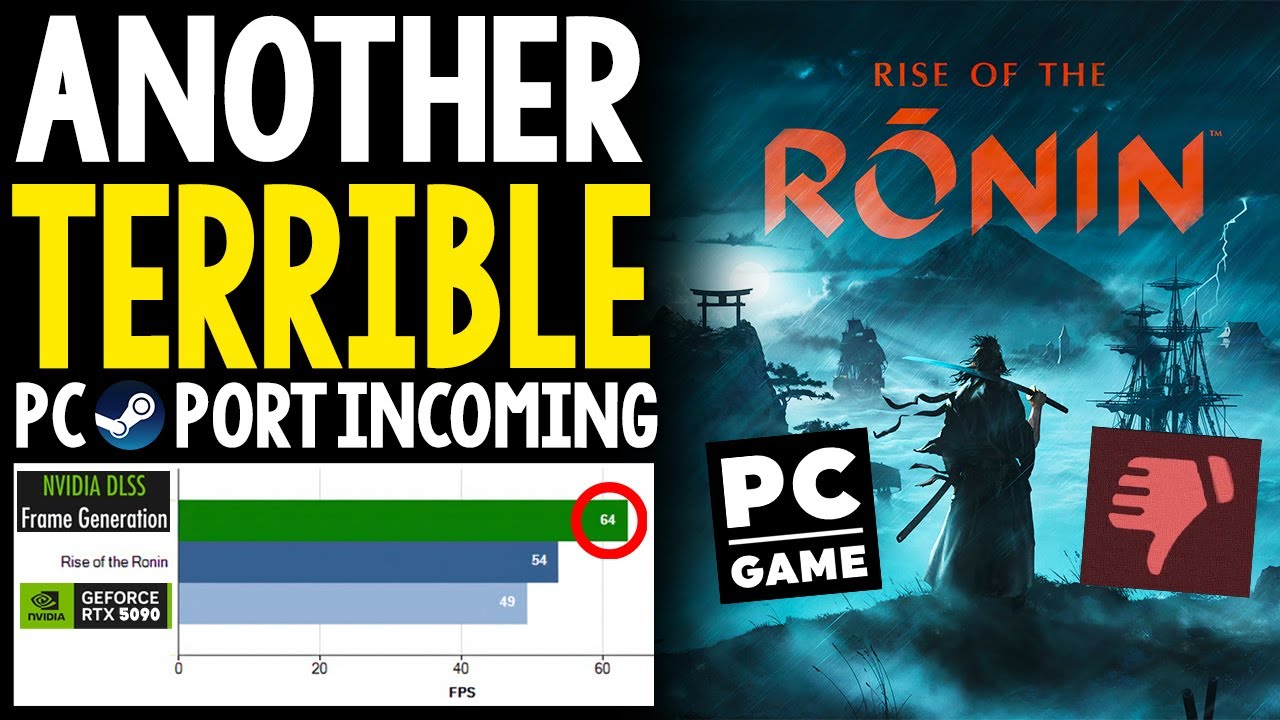 ANOTHER BAD PC PORT - Rise of The Ronin on PC Has Some Problems! - YouTube