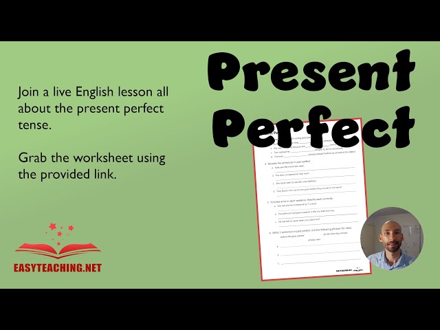 Esl Present Perfect