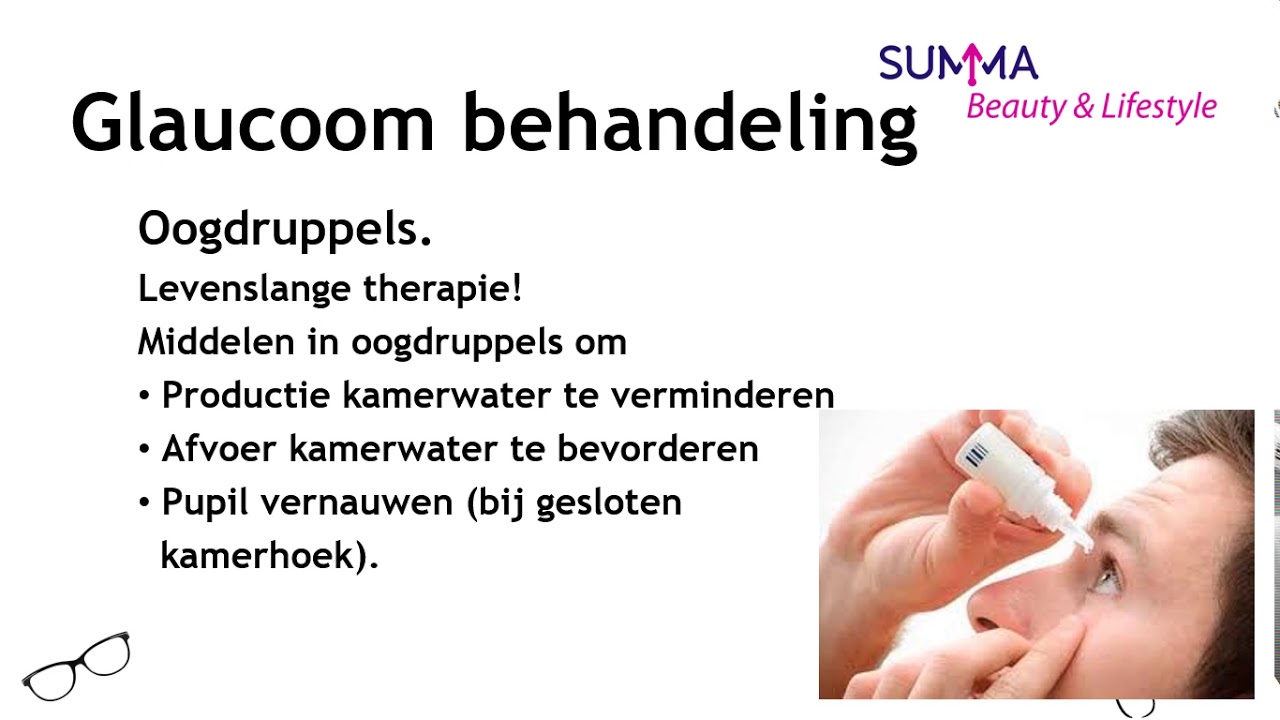 06 Pathologie oog Glaucoom behandeling - YouTube