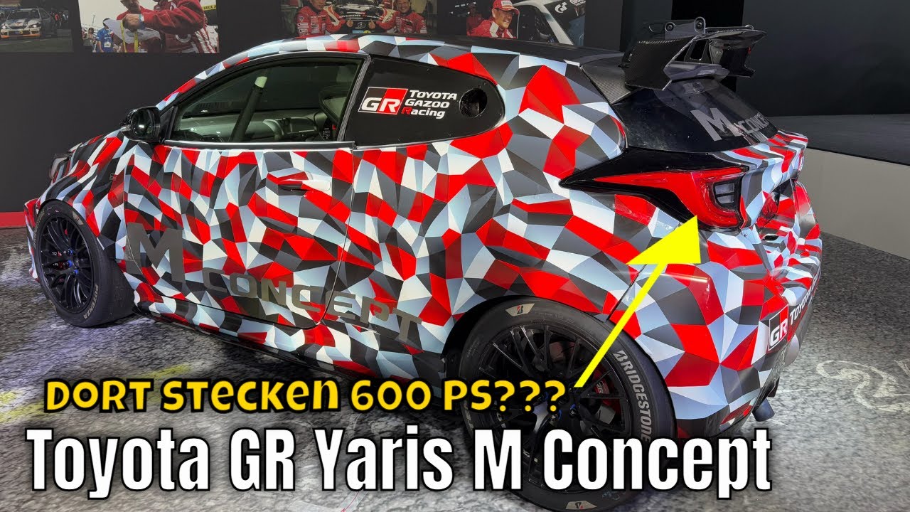 2025 Toyota GR Yaris M Concept: Mittelmotor & 600 PS? - YouTube