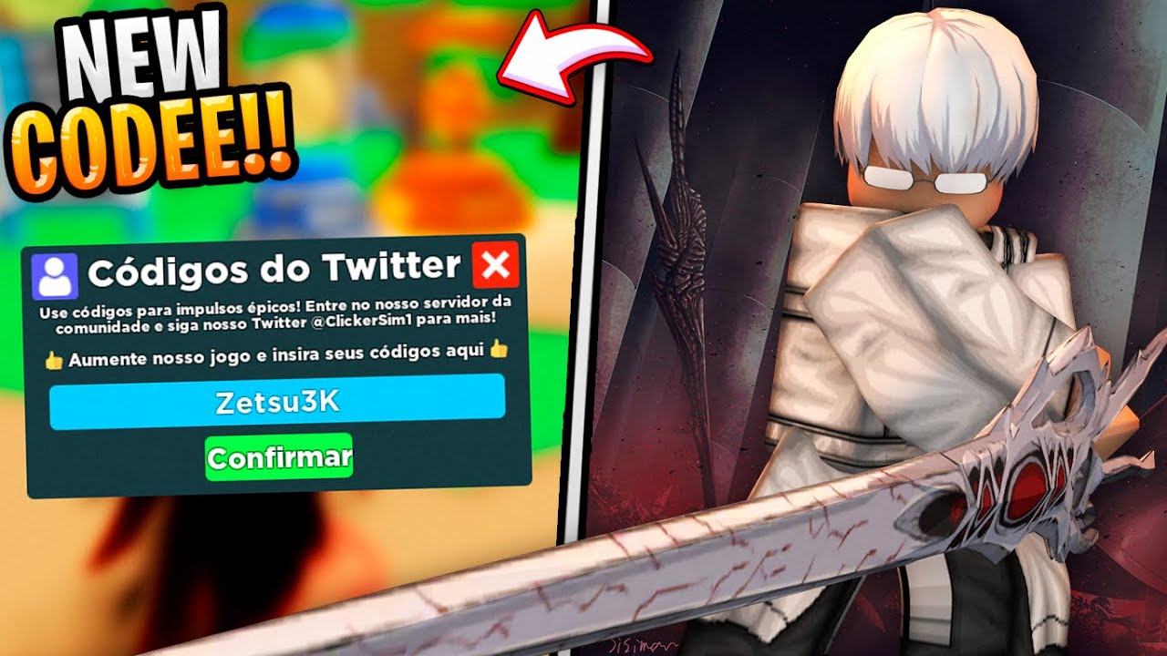 NOVOS CÓDIGOS COM DOUBLE LUCK NO CLICKER SIMULATOR!! *APROVEITEM* - YouTube