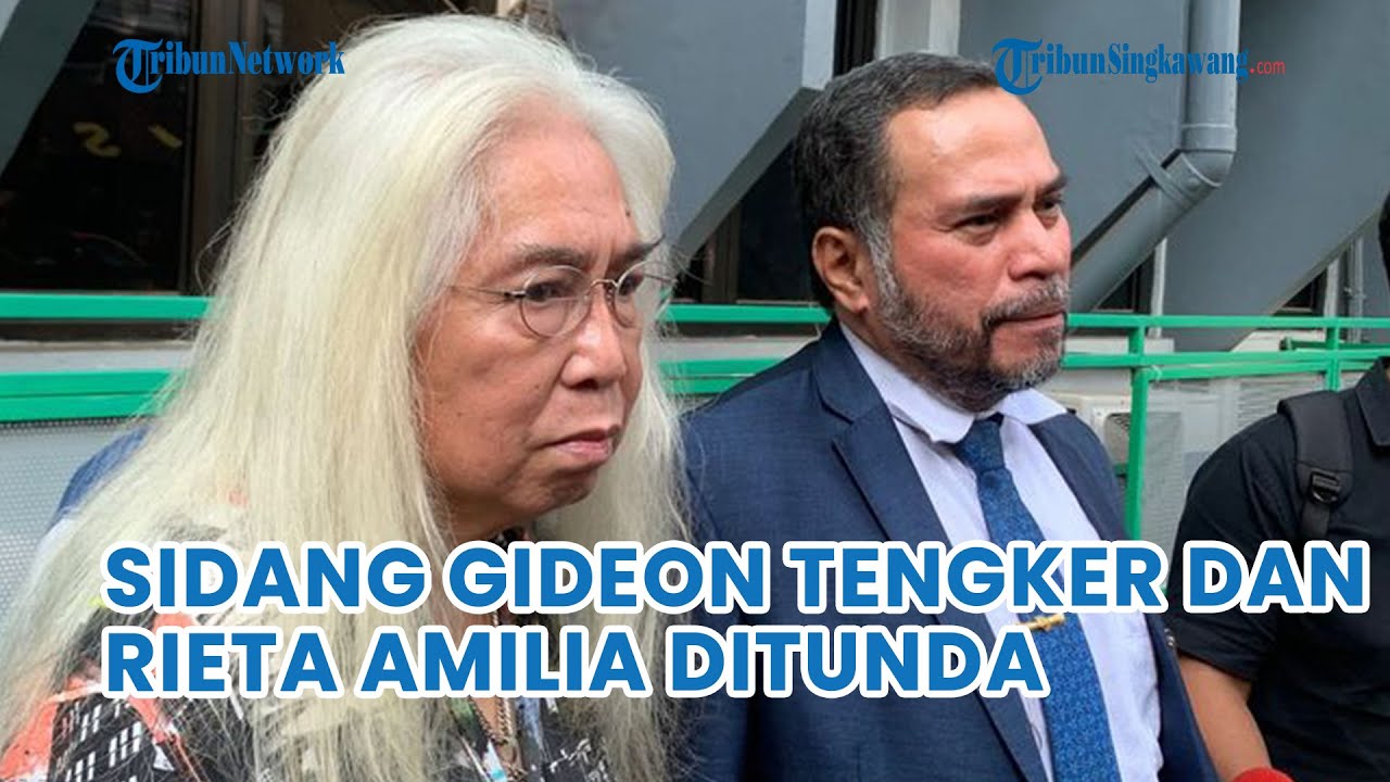 Rieta Amilia Mangkir, Sidang Perdana Gugatan Gana-gini Ditunda - YouTube
