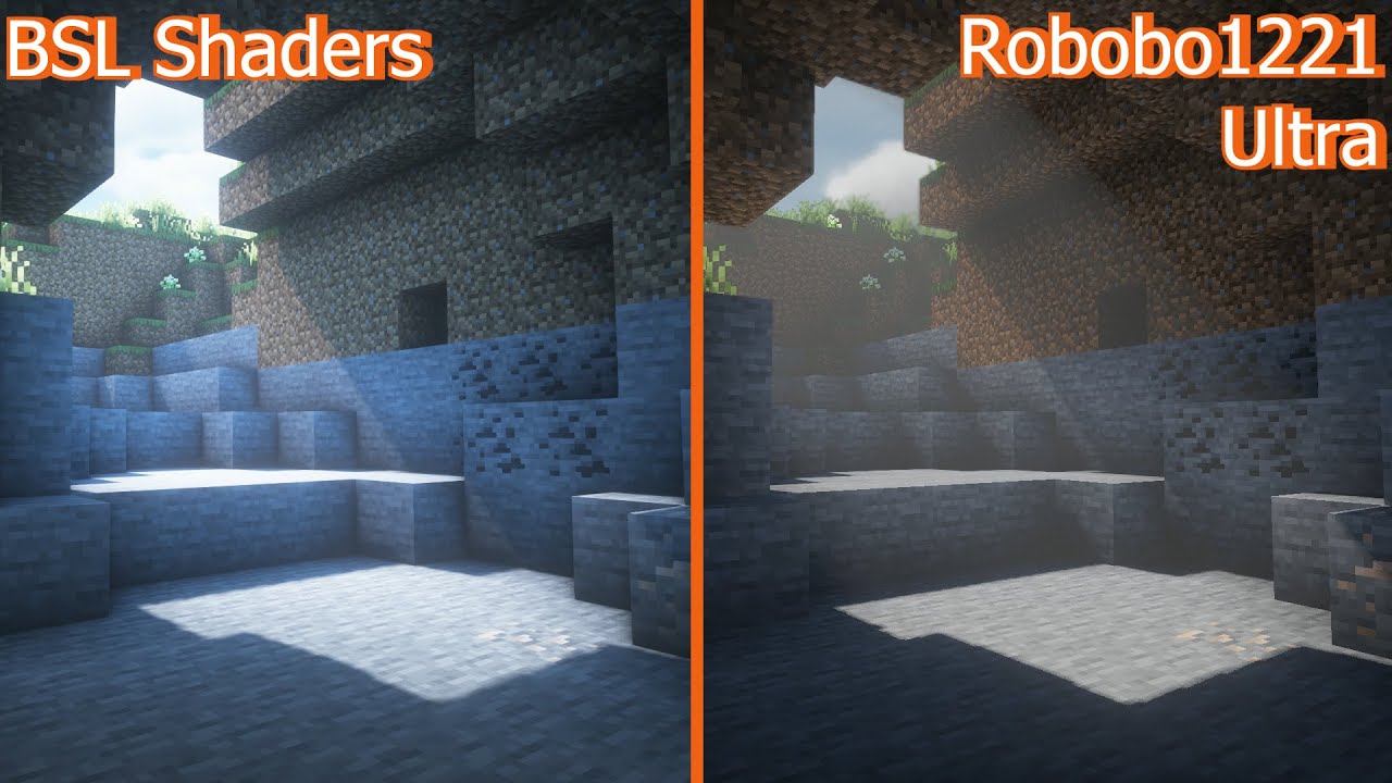 Minecraft | BSL Shaders vs Robobo1221 Ultra - YouTube