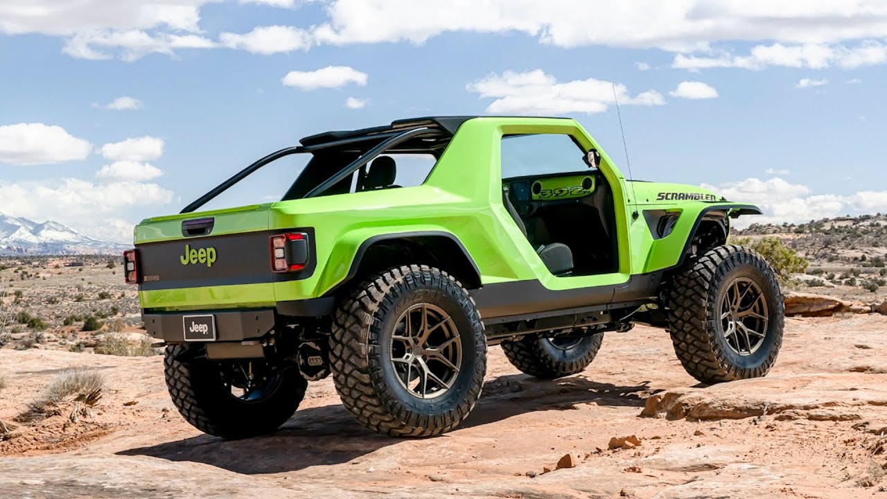(REVIEW) JEEP SCRAMBLER 392 CONCEPT VEHICLE SHOWN AT THE 57TH EASTER ...