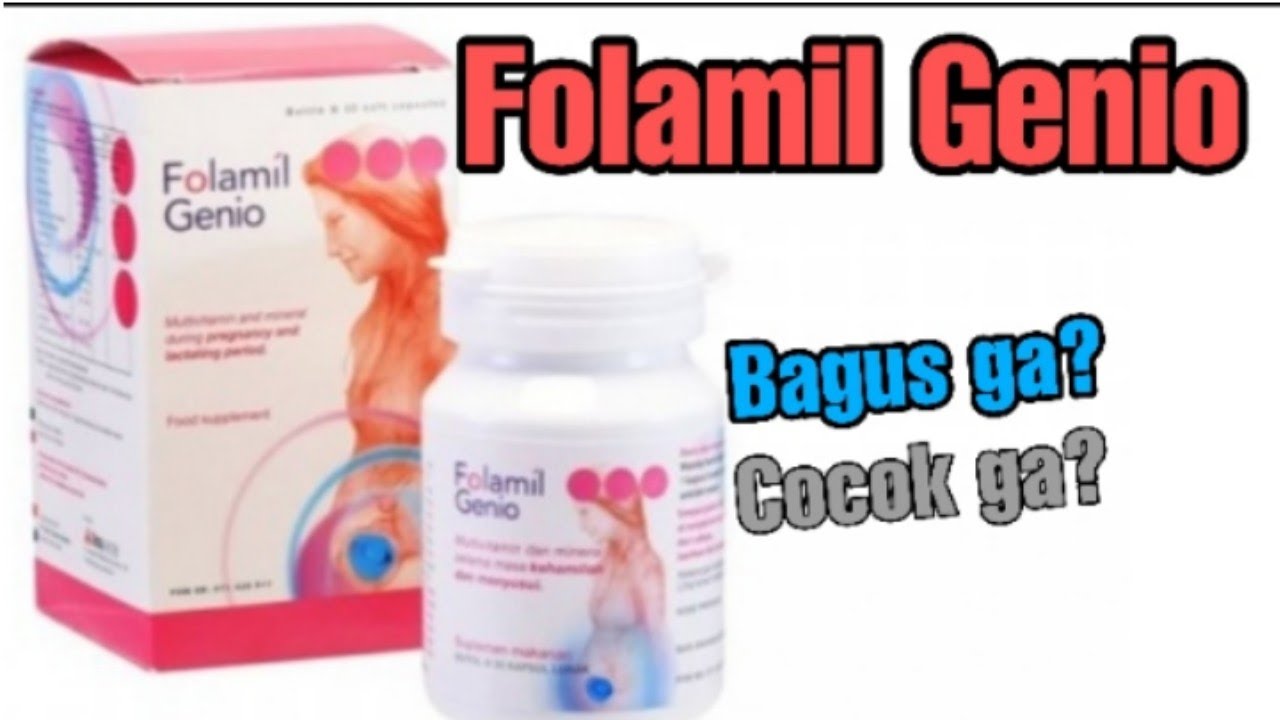 FOLAMIL GENIO UNTUK IBU HAMIL || Sebagus Apa sih ? - YouTube