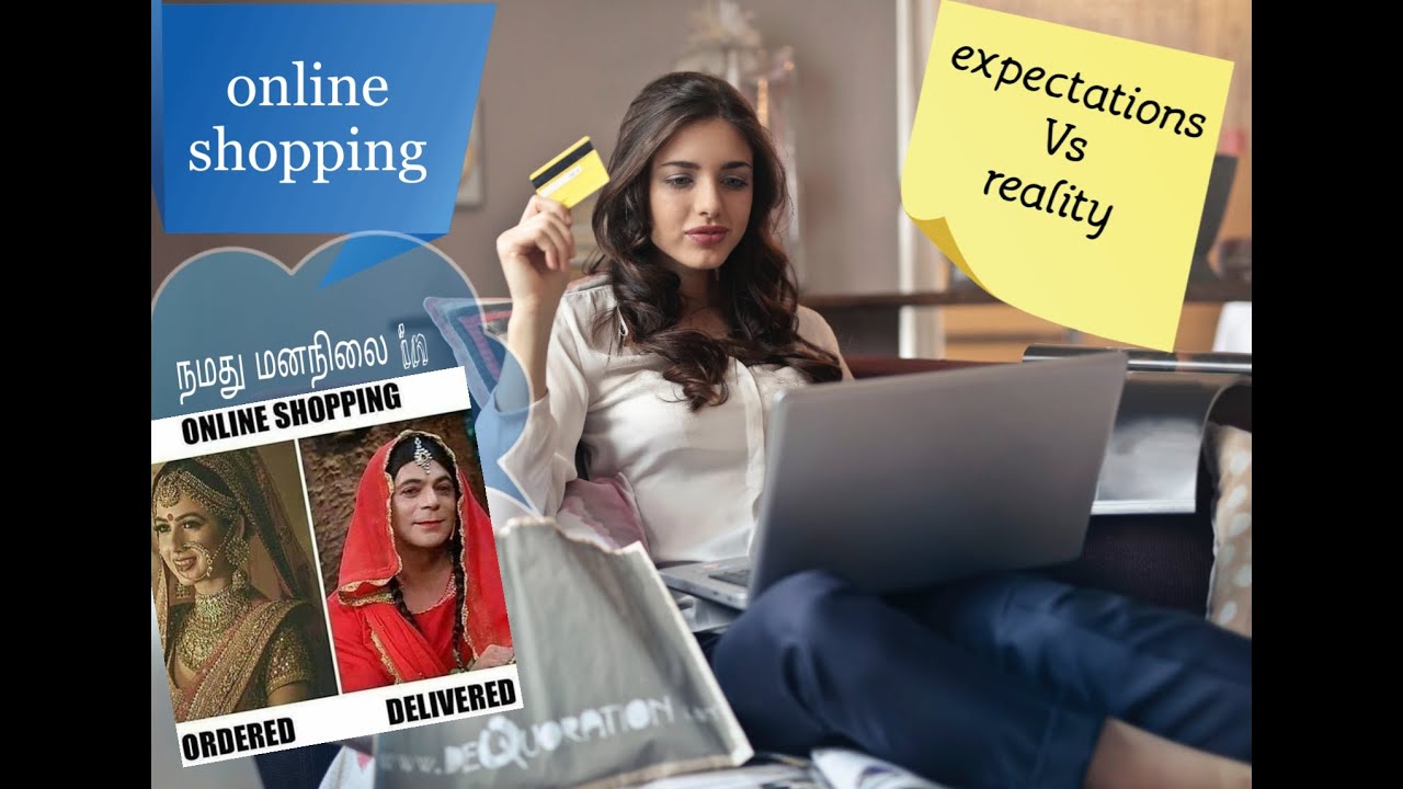 Online shopping expectations Vs reality - YouTube
