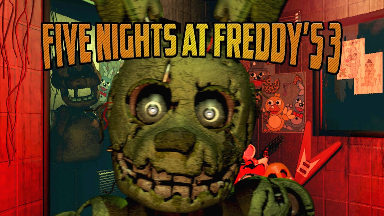 I'M SCARED - Five Nights At Freddy's 3! - YouTube
