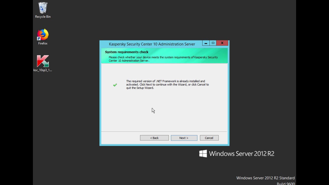 Tutorial Install Kaspersky Security Center 10 - YouTube