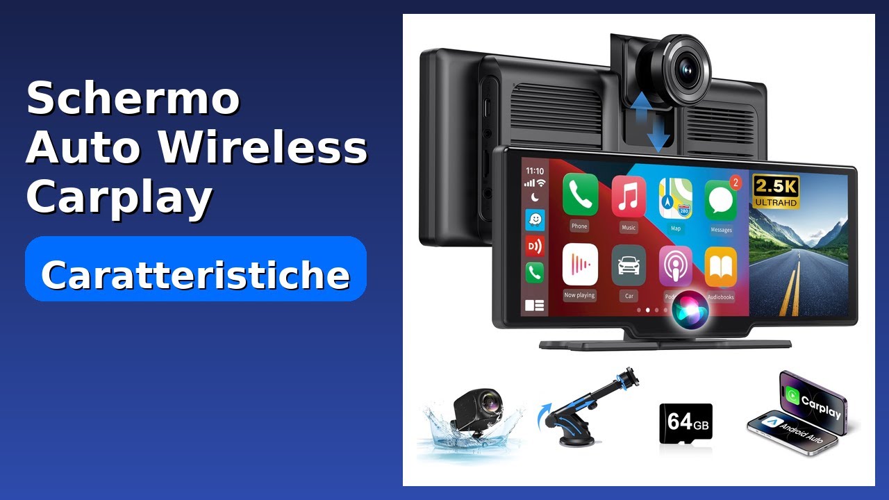 RECENSIONE (2025) : Schermo Auto Wireless Carplay. DETTAGLI ESSENZIALI ...