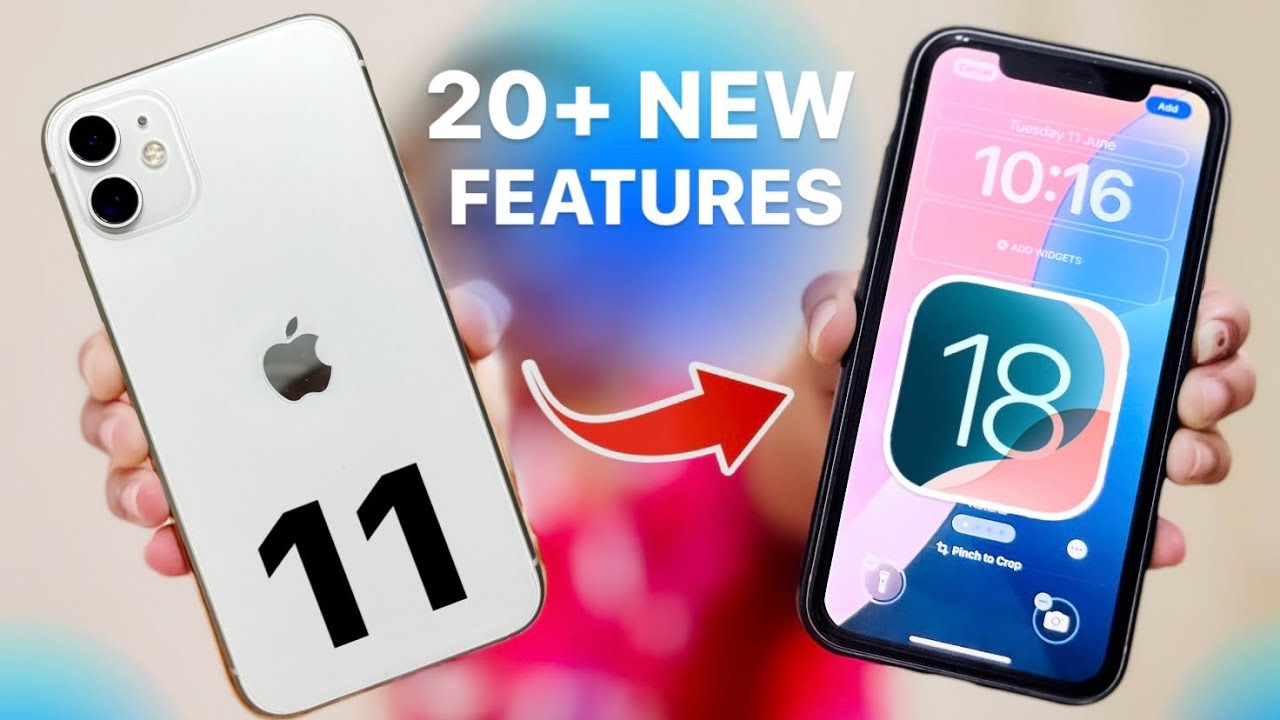 iOS 18 Officially on iPhone 11 - iOS 18 20+ New Surprising Features on ...