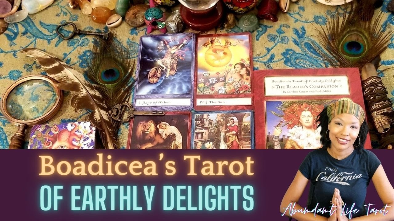 Boadicea's Tarot of Earthly Delights Deck Flip-Through | First ...
